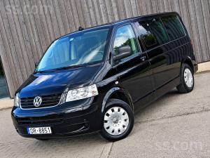 Black Volkswagen Multivan 2007 in Tukums, with an engine capacity of 1.90 L and mileage of 337 thousand km for 9990 €, photo 3 on AUTOMOTO.COM.LV