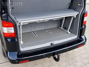 Black Volkswagen Multivan 2007 in Tukums, with an engine capacity of 1.90 L and mileage of 337 thousand km for 9990 €, photo 6 on AUTOMOTO.COM.LV