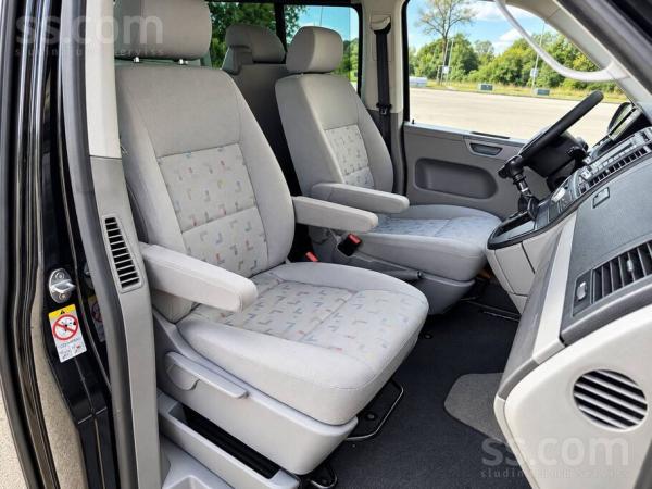 Melns Volkswagen Multivan 2007 Tukums, ar dzinēja tilpumu 1.90 L un nobraukumu 337 tūkst. km par 9990 €, foto 8 vietnē AUTOMOTO.COM.LV