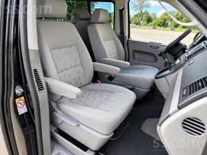 Black Volkswagen Multivan 2007 in Tukums, with an engine capacity of 1.90 L and mileage of 337 thousand km for 9990 €, photo 8 on AUTOMOTO.COM.LV