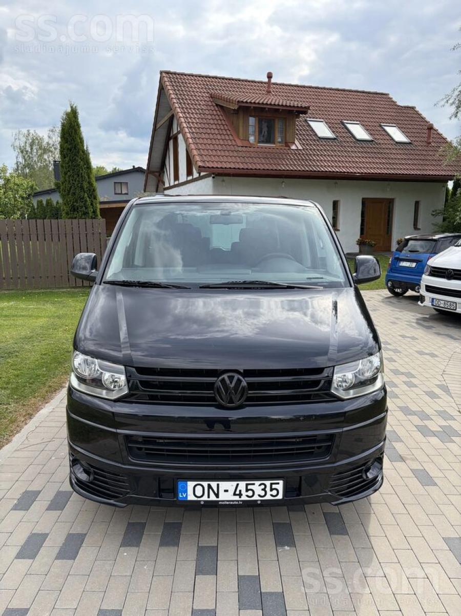 Melns Volkswagen Multivan 2010 Rīga, ar dzinēja tilpumu 2.00 L un nobraukumu 221 tūkst. km par 14950 €, foto 3 vietnē AUTOMOTO.COM.LV