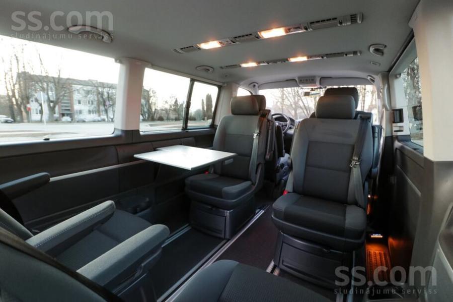 Melns Volkswagen Multivan 2010 Rīga, ar dzinēja tilpumu 2.00 L un nobraukumu 221 tūkst. km par 14950 €, foto 18 vietnē AUTOMOTO.COM.LV