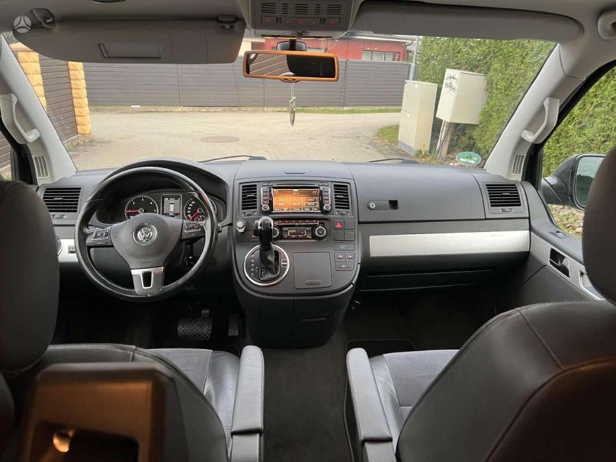Melns Volkswagen Multivan 2011 Kauņa, ar dzinēja tilpumu 1.97 L un nobraukumu 205 tūkst. km par 15900 €, foto 13 vietnē AUTOMOTO.COM.LV