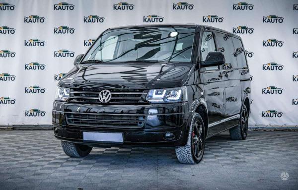 Black Volkswagen Multivan 2012 in Kaunas, with an engine capacity of 2.00 L and mileage of 198 thousand km for 14390 €, photo 1 on AUTOMOTO.COM.LV