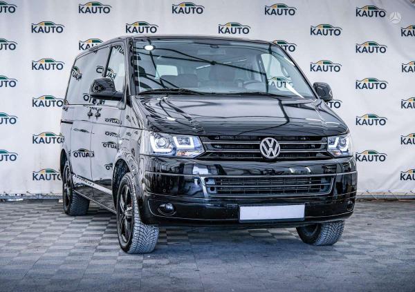 Black Volkswagen Multivan 2012 in Kaunas, with an engine capacity of 2.00 L and mileage of 198 thousand km for 14390 €, photo 2 on AUTOMOTO.COM.LV