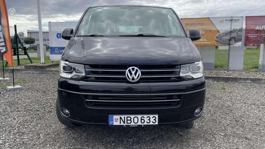 Black Volkswagen Multivan 2012 in Marijampole, with an engine capacity of 1.97 L and mileage of 293 thousand km for 12700 €, photo 6 on AUTOMOTO.COM.LV