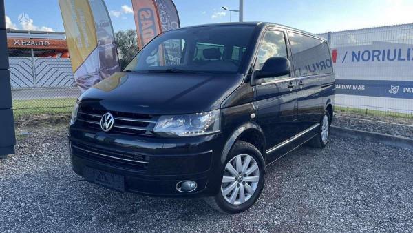 Black Volkswagen Multivan 2012 in Marijampole, with an engine capacity of 1.97 L and mileage of 293 thousand km for 12700 €, photo 1 on AUTOMOTO.COM.LV