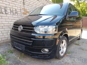 Black Volkswagen Multivan 2013 in Riga, with an engine capacity of 2.00 L and mileage of 280 thousand km for 17200 €, photo 5 on AUTOMOTO.COM.LV