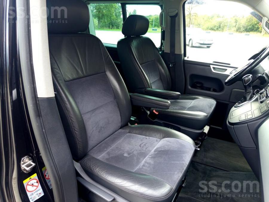 Melns Volkswagen Multivan 2013 Tukums, ar dzinēja tilpumu 2.00 L un nobraukumu 222 tūkst. km par 20990 €, foto 8 vietnē AUTOMOTO.COM.LV