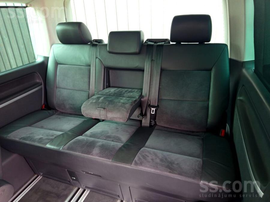 Melns Volkswagen Multivan 2013 Tukums, ar dzinēja tilpumu 2.00 L un nobraukumu 222 tūkst. km par 20990 €, foto 19 vietnē AUTOMOTO.COM.LV