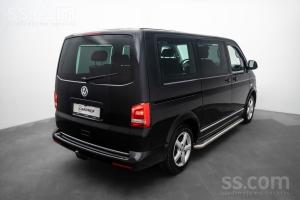 Black Volkswagen Multivan 2013 in Tallinn, with an engine capacity of 2.00 L and mileage of 191 thousand km for 19999 €, photo 4 on AUTOMOTO.COM.LV