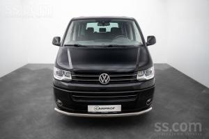 Black Volkswagen Multivan 2013 in Tallinn, with an engine capacity of 2.00 L and mileage of 191 thousand km for 19999 €, photo 5 on AUTOMOTO.COM.LV