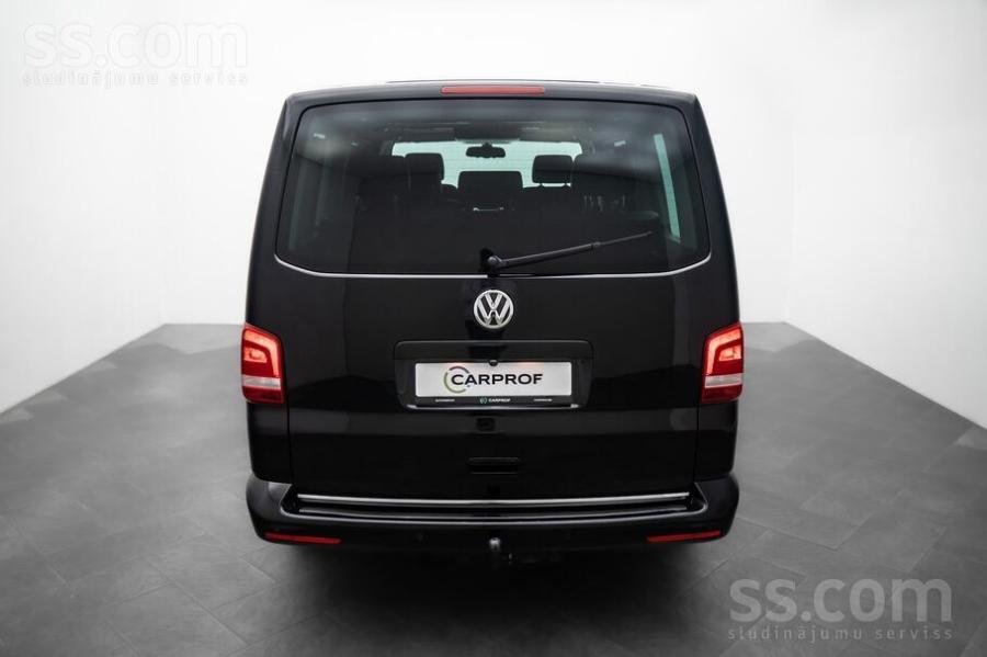 Black Volkswagen Multivan 2013 in Tallinn, with an engine capacity of 2.00 L and mileage of 191 thousand km for 19999 €, photo 7 on AUTOMOTO.COM.LV