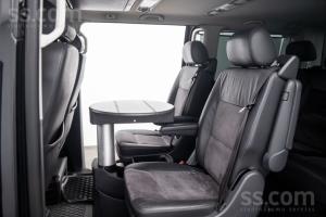 Black Volkswagen Multivan 2013 in Tallinn, with an engine capacity of 2.00 L and mileage of 191 thousand km for 19999 €, photo 10 on AUTOMOTO.COM.LV