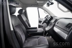 Black Volkswagen Multivan 2013 in Tallinn, with an engine capacity of 2.00 L and mileage of 191 thousand km for 19999 €, photo 13 on AUTOMOTO.COM.LV