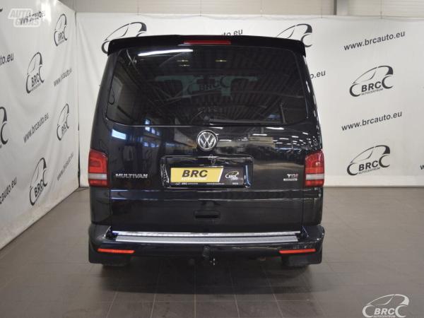 Black Volkswagen Multivan 2014 in Riga, with an engine capacity of 2.00 L and mileage of 260 thousand km for 15900 €, photo 3 on AUTOMOTO.COM.LV