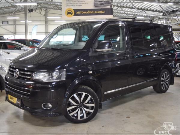 Black Volkswagen Multivan 2014 in Riga, with an engine capacity of 2.00 L and mileage of 260 thousand km for 15900 €, photo 9 on AUTOMOTO.COM.LV