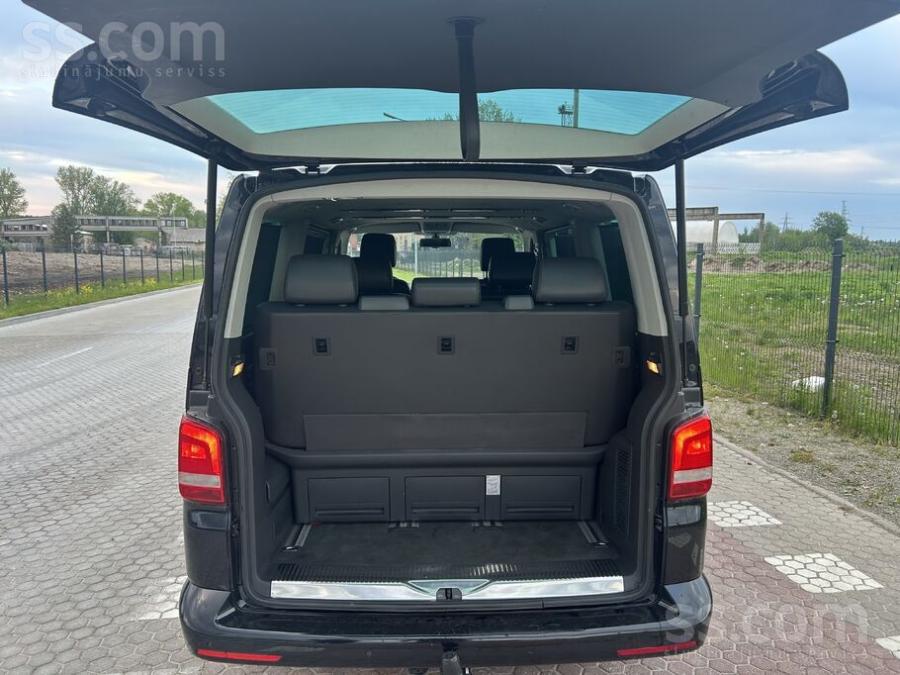 Melns Volkswagen Multivan 2014 Rīga, ar dzinēja tilpumu 2.00 L un nobraukumu 240 tūkst. km par 19900 €, foto 6 vietnē AUTOMOTO.COM.LV