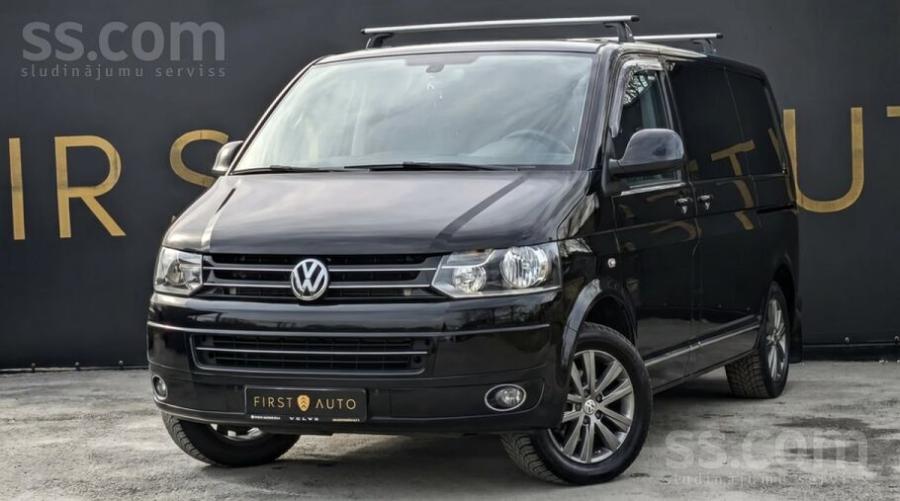 Melns Volkswagen Multivan 2014 Tukums, ar dzinēja tilpumu 2.00 L un nobraukumu 273 tūkst. km par 16990 €, foto 3 vietnē AUTOMOTO.COM.LV