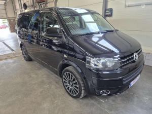 Black Volkswagen Multivan 2014 in Raseiniai, with an engine capacity of 1.97 L and mileage of 263 thousand km for 15900 €, photo 3 on AUTOMOTO.COM.LV