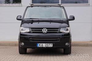 Black Volkswagen Multivan 2015 in Riga, with an engine capacity of 2.00 L and mileage of 0 thousand km for 17995 €, photo 4 on AUTOMOTO.COM.LV