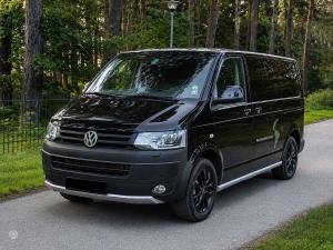 Black Volkswagen Multivan 2015 in Vilnius, with an engine capacity of 1.97 L and mileage of 307 thousand km for 17700 €, photo 3 on AUTOMOTO.COM.LV