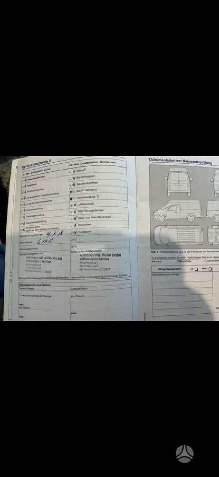 Black Volkswagen Multivan 2015 in Vilnius, with an engine capacity of 1.97 L and mileage of 307 thousand km for 17700 €, photo 53 on AUTOMOTO.COM.LV