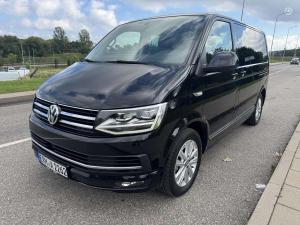 Melns Volkswagen Multivan 2016 Viļņa, ar dzinēja tilpumu 1.97 L un nobraukumu 217 tūkst. km par 24600 €, foto  vietnē AUTOMOTO.COM.LV