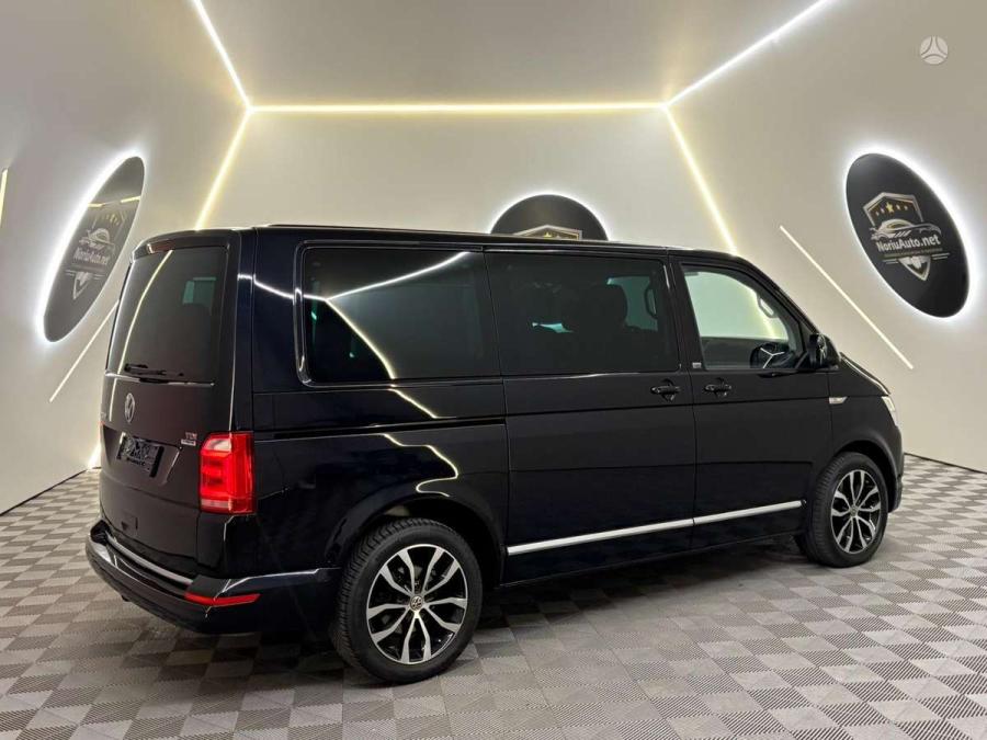 Black Volkswagen Multivan 2016 in Marijampole, with an engine capacity of 1.97 L and mileage of 208 thousand km for 24750 €, photo 14 on AUTOMOTO.COM.LV