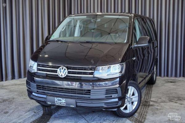 Black Volkswagen Multivan 2017 in Marijampole, with an engine capacity of 2.00 L and mileage of 193 thousand km for 25850 €, photo 4 on AUTOMOTO.COM.LV