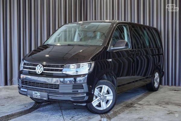 Black Volkswagen Multivan 2017 in Marijampole, with an engine capacity of 2.00 L and mileage of 193 thousand km for 25850 €, photo 5 on AUTOMOTO.COM.LV