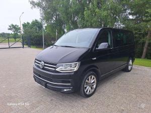 Black Volkswagen Multivan 2017 in Kaunas, with an engine capacity of 1.97 L and mileage of 226 thousand km for 25500 €, photo  on AUTOMOTO.COM.LV