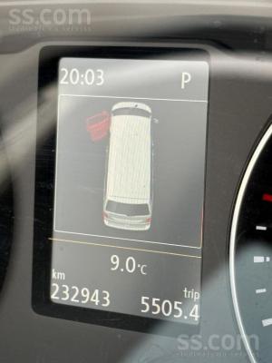 Black Volkswagen Multivan 2018 in Riga, with an engine capacity of 2.00 L and mileage of 235 thousand km for 26490 €, photo 17 on AUTOMOTO.COM.LV