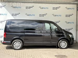 Black Volkswagen Multivan 2018 in Riga, with an engine capacity of 2.00 L and mileage of 195 thousand km for 25500 €, photo 6 on AUTOMOTO.COM.LV