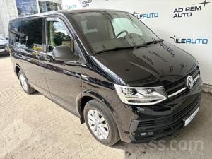 Black Volkswagen Multivan 2018 in Riga, with an engine capacity of 2.00 L and mileage of 195 thousand km for 25500 €, photo 8 on AUTOMOTO.COM.LV