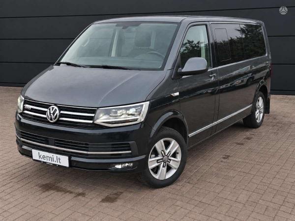 Melns Volkswagen Multivan 2018 Viļņa, ar dzinēja tilpumu 1.97 L un nobraukumu 123 tūkst. km par 32990 €, foto 1 vietnē AUTOMOTO.COM.LV