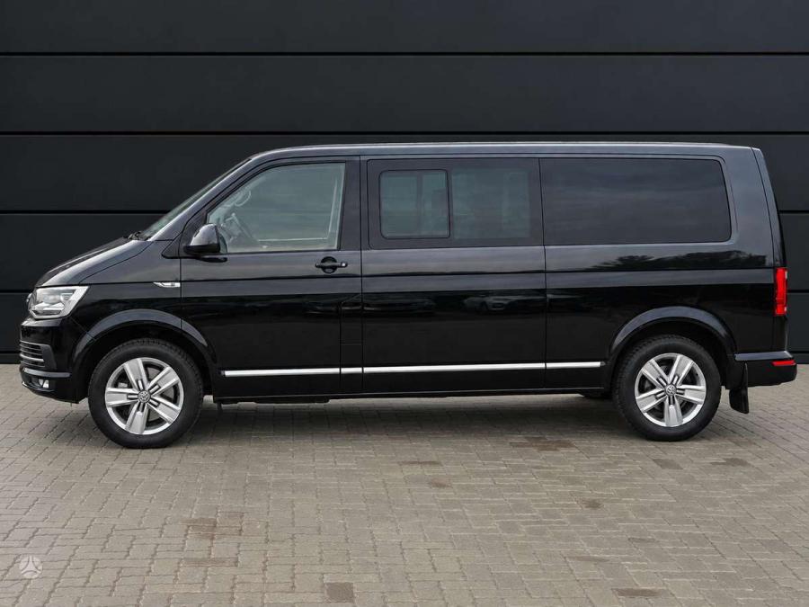 Melns Volkswagen Multivan 2018 Viļņa, ar dzinēja tilpumu 1.97 L un nobraukumu 123 tūkst. km par 32990 €, foto 3 vietnē AUTOMOTO.COM.LV