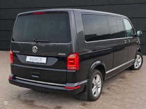 Melns Volkswagen Multivan 2018 Viļņa, ar dzinēja tilpumu 1.97 L un nobraukumu 123 tūkst. km par 32990 €, foto 5 vietnē AUTOMOTO.COM.LV