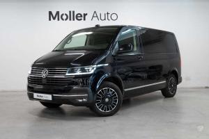 Black Volkswagen Multivan 2020 in Vilnius, with an engine capacity of 2.00 L and mileage of 130 thousand km for 36500 €, photo  on AUTOMOTO.COM.LV