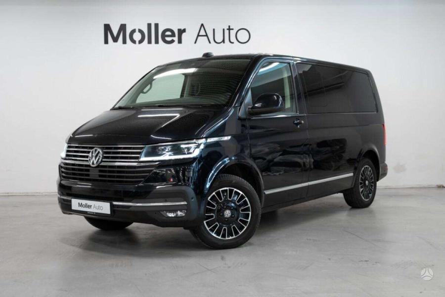 Black Volkswagen Multivan 2020 in Vilnius, with an engine capacity of 2.00 L and mileage of 130 thousand km for 36500 €, photo 1 on AUTOMOTO.COM.LV