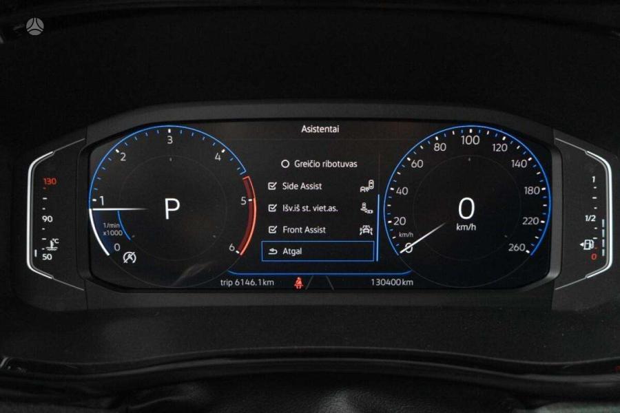 Black Volkswagen Multivan 2020 in Vilnius, with an engine capacity of 2.00 L and mileage of 130 thousand km for 36500 €, photo 13 on AUTOMOTO.COM.LV