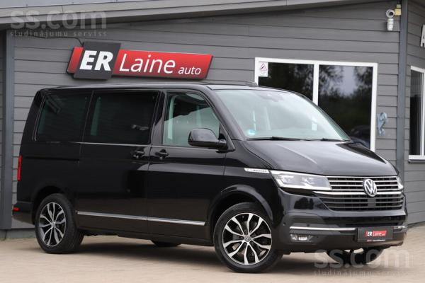 Black Volkswagen Multivan 2020 in Tukums, with an engine capacity of 2.00 L and mileage of 100 thousand km for 38000 €, photo 5 on AUTOMOTO.COM.LV