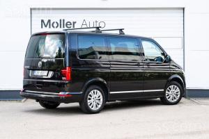 Black Volkswagen Multivan 2020 in Riga, with an engine capacity of 2.00 L and mileage of 175 thousand km for 28950 €, photo 4 on AUTOMOTO.COM.LV