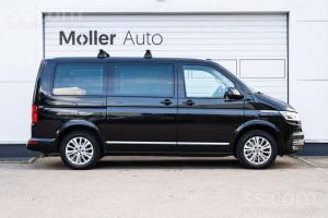 Black Volkswagen Multivan 2020 in Riga, with an engine capacity of 2.00 L and mileage of 175 thousand km for 28950 €, photo 6 on AUTOMOTO.COM.LV