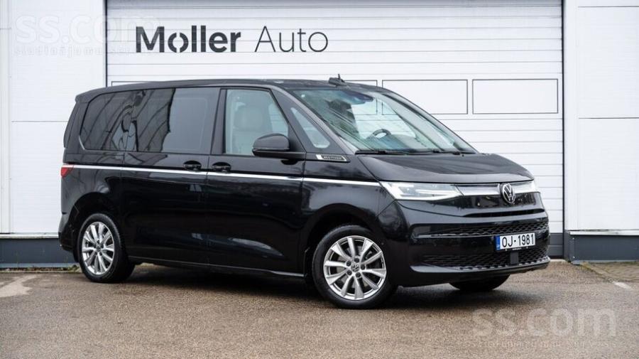 Melns Volkswagen Multivan 2023 Rīga, ar dzinēja tilpumu 2.00 L un nobraukumu 79 tūkst. km par 52950 €, foto 2 vietnē AUTOMOTO.COM.LV