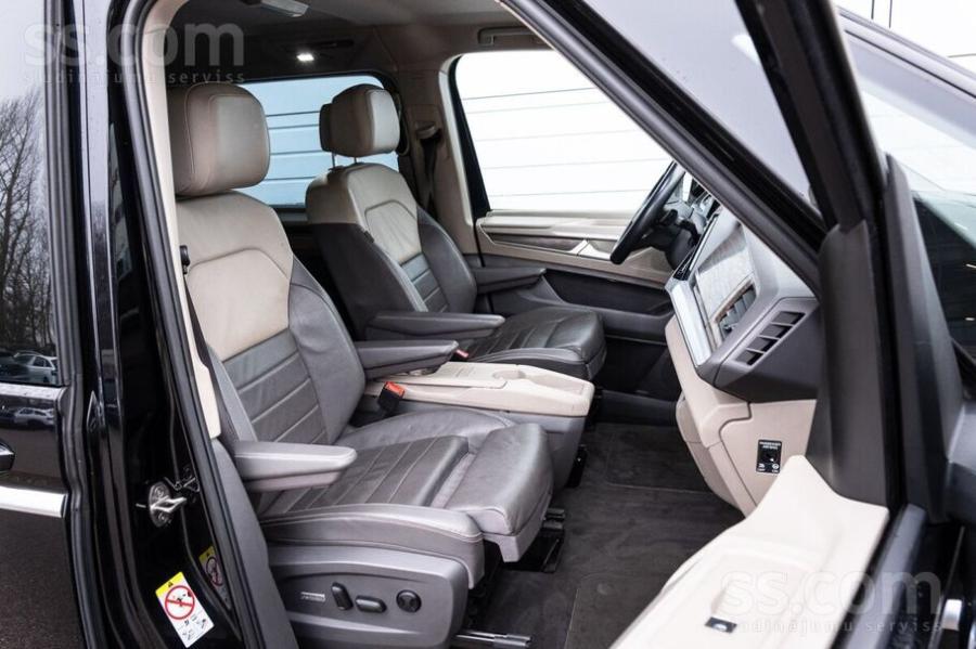 Melns Volkswagen Multivan 2023 Rīga, ar dzinēja tilpumu 2.00 L un nobraukumu 79 tūkst. km par 52950 €, foto 6 vietnē AUTOMOTO.COM.LV