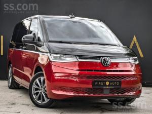 Black Volkswagen Multivan 2024 in Tukums, with an engine capacity of 2.00 L and mileage of 35 thousand km for 49990 €, photo 1 on AUTOMOTO.COM.LV