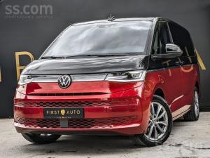 Black Volkswagen Multivan 2024 in Tukums, with an engine capacity of 2.00 L and mileage of 35 thousand km for 49990 €, photo 3 on AUTOMOTO.COM.LV