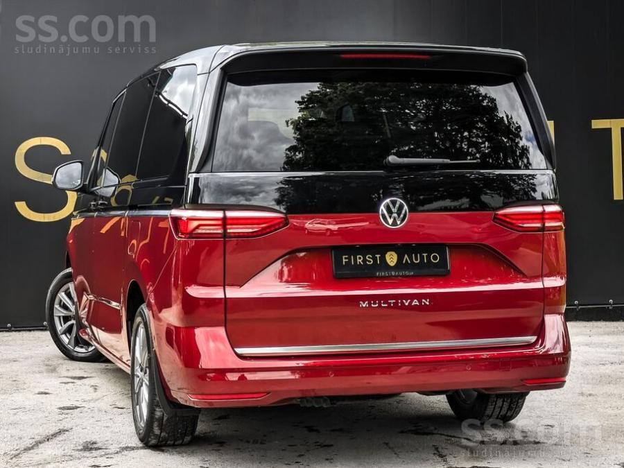 Black Volkswagen Multivan 2024 in Tukums, with an engine capacity of 2.00 L and mileage of 35 thousand km for 49990 €, photo 5 on AUTOMOTO.COM.LV