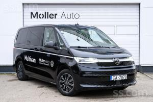 Black Volkswagen Multivan 2026 in Riga, with an engine capacity of 2.00 L and mileage of 17 thousand km for 58700 €, photo 3 on AUTOMOTO.COM.LV